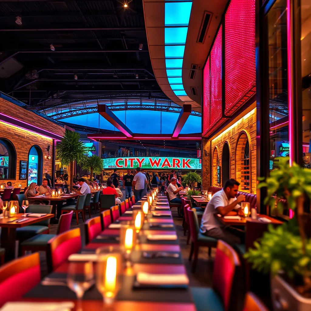 Explore Diverse Culinary Experiences in City Walk