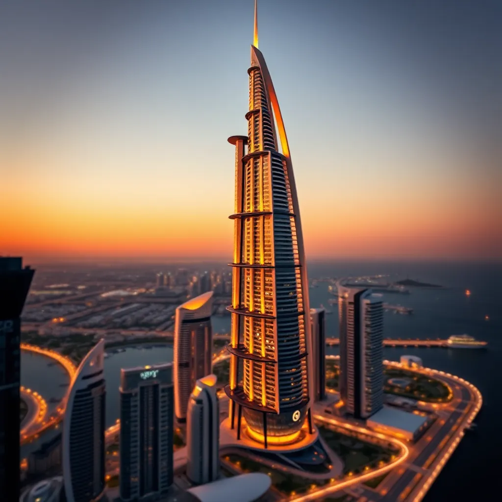 Exploring The Point Tower: Dubai Marina's Iconic Structure