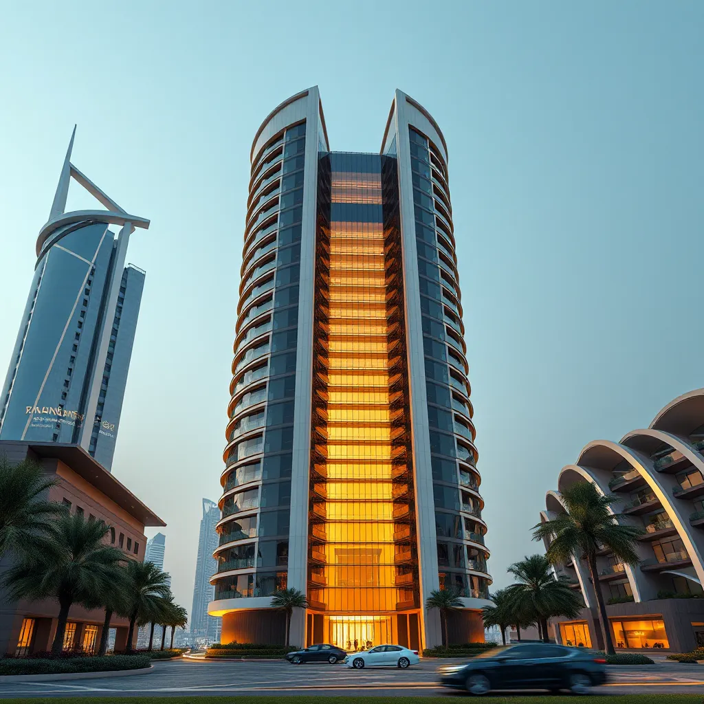 Exploring The V Tower by Tiger Group in Dubai